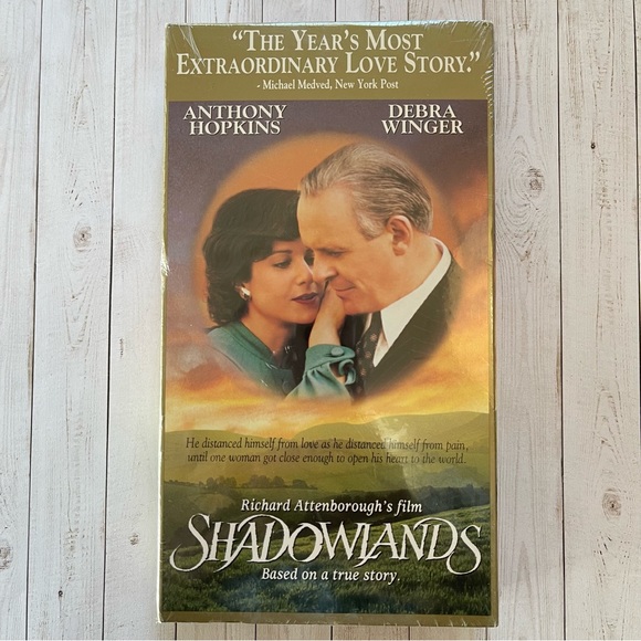 Other | Nwt Sealed Shadowlands Movie Vhs Tape A True Love Story C S ...